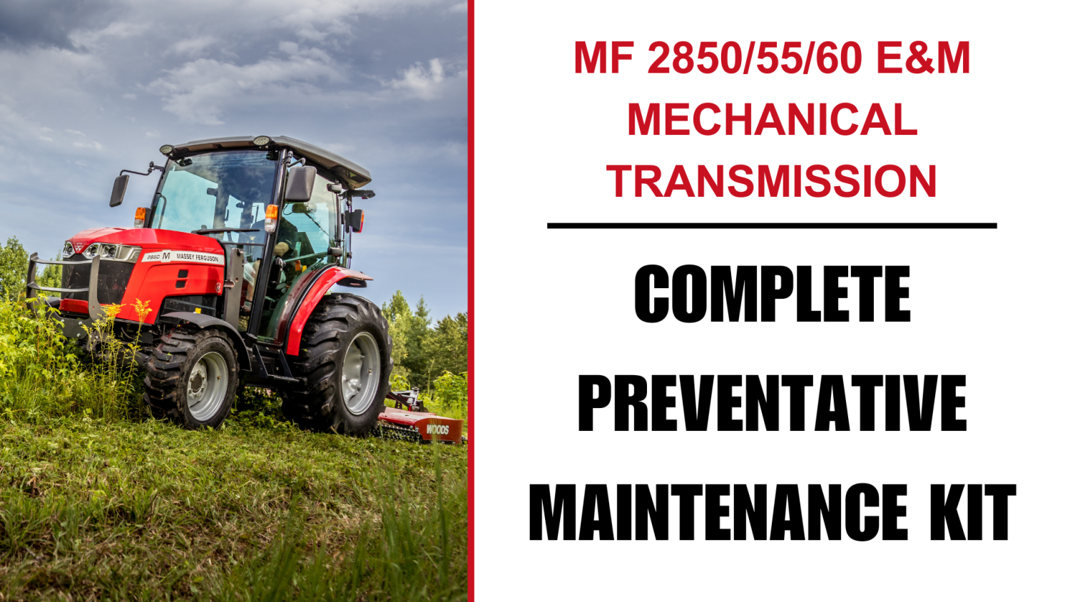 CUE Preventative Maintenance Kits - Agri-Service